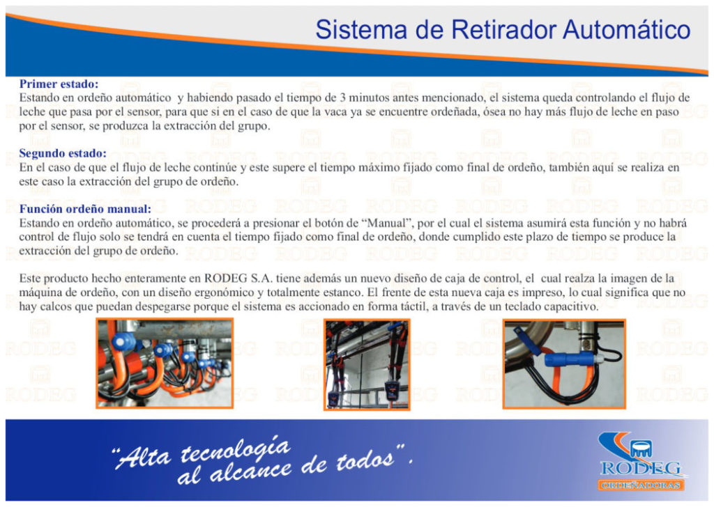 Sistema de Retirador Automático | RODEG